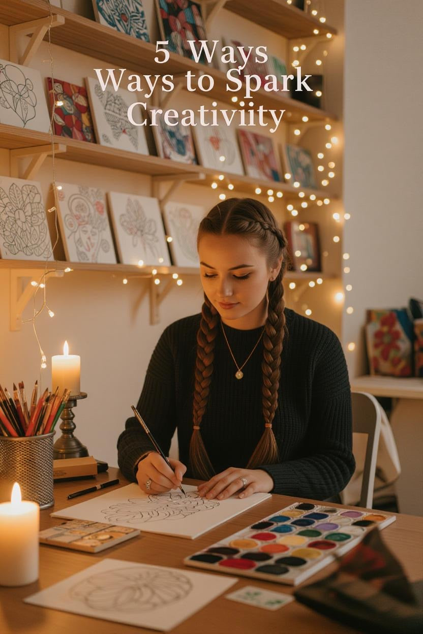 5 Ways to Spark Creativity – DoodleVerse