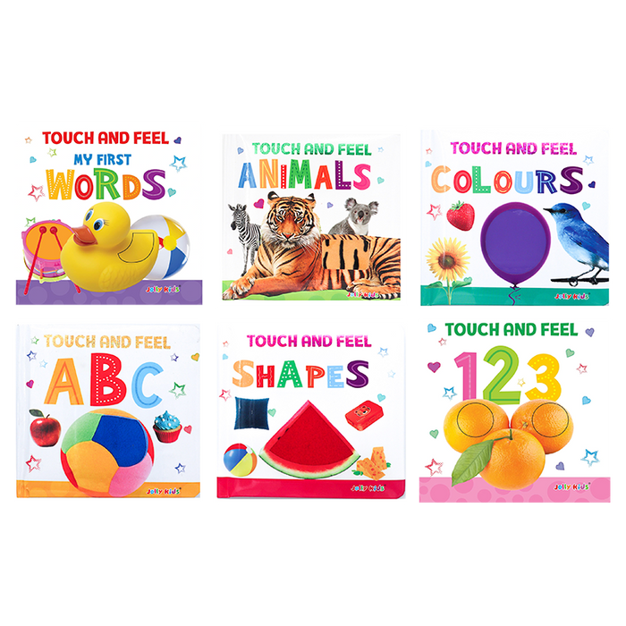 Touch & Feel: 6-Book Sensory Discovery Bundle – DoodleVerse